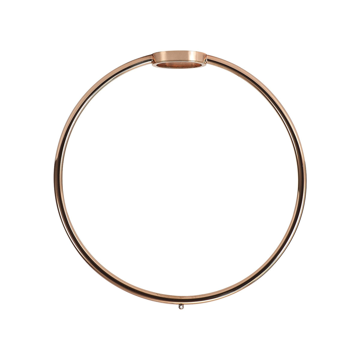 Nelson Lighting NL85889 Apollo 230mm Ring Rose Gold