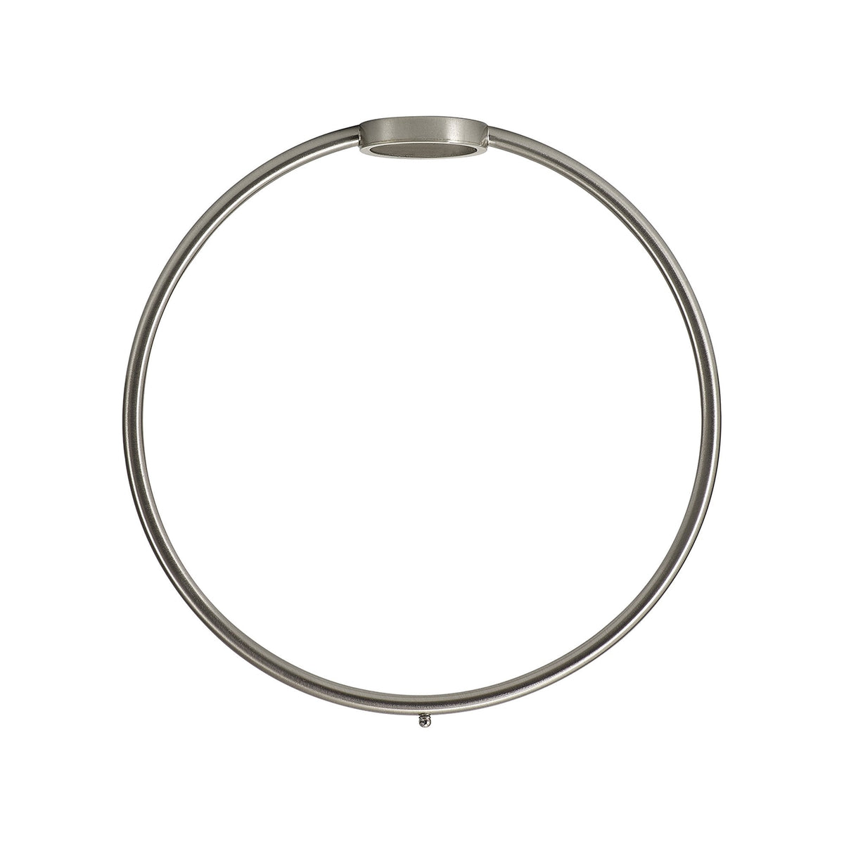Nelson Lighting NL85909 Apollo 230mm Ring Brushed Nickel