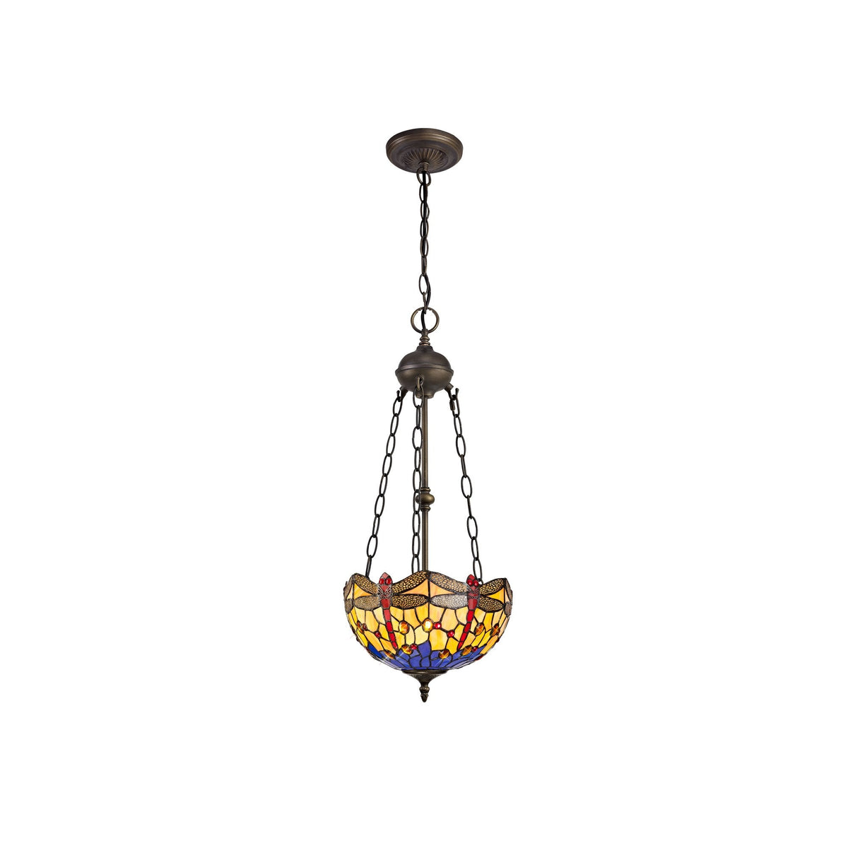 Nelson Lighting NLK00729 Heidi 2 Light Up Lighter Pendant With 30cm Ti